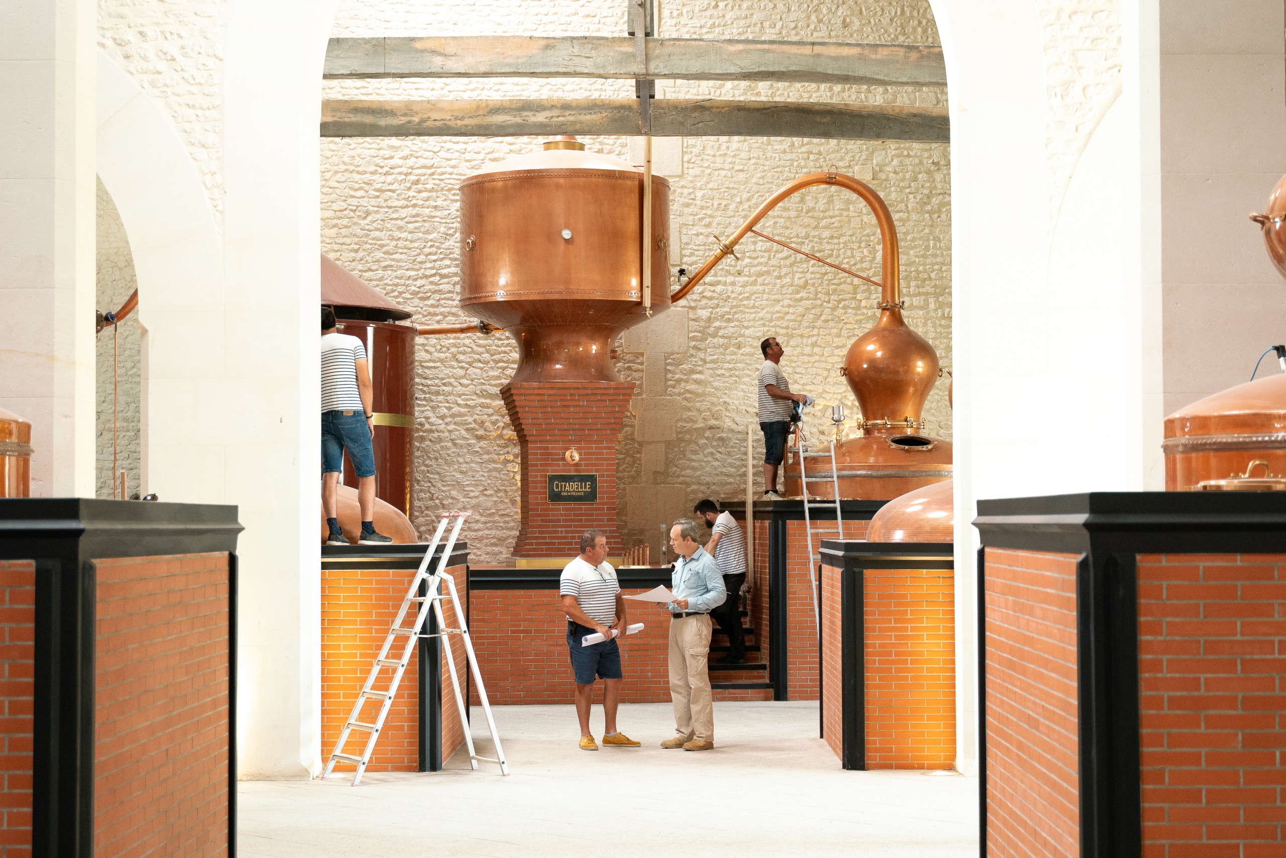 Citadelle Gin Distillery Tour